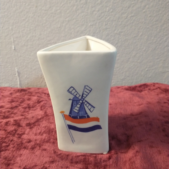 Hand Crafted | Accents | Vintage Hand Painted Dutch Vase | Poshmark
